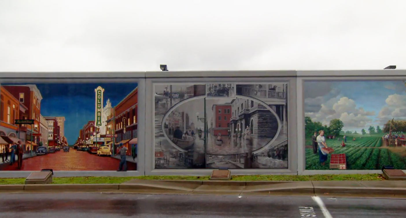 Floodwall Murals by Robert Dafford > KET